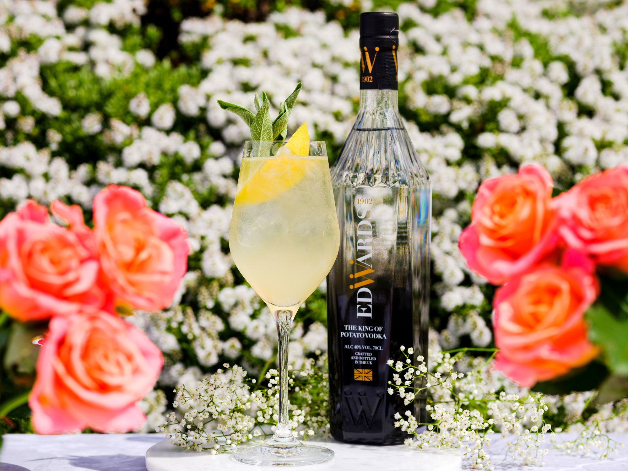 Lemon Drop Fizz - Vodka Cocktail Recipe - Elsham Wold Distillery