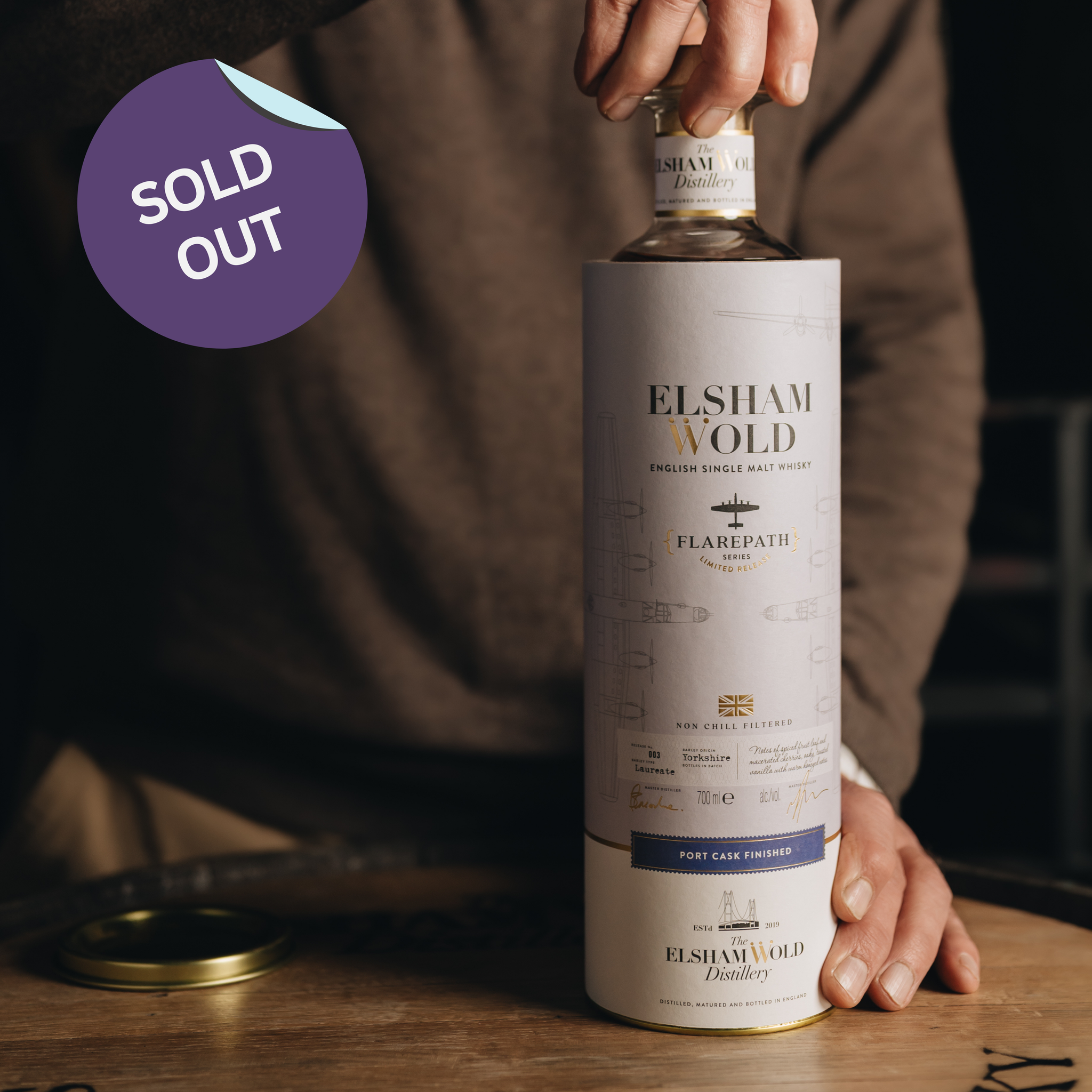 Third Release English Single Malt Whisky - Elsham Wold Distillery