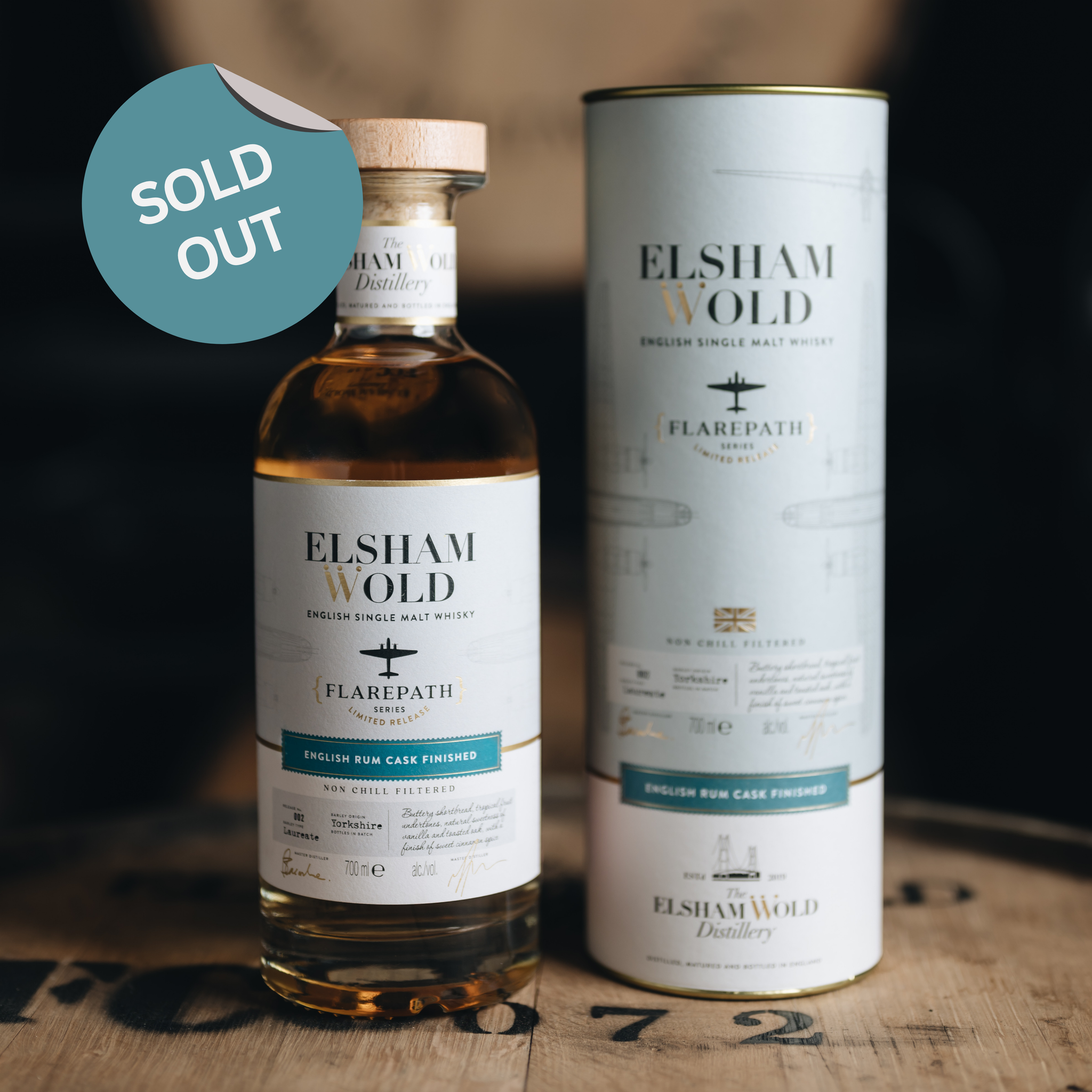 Second Release English Single Malt Whisky - Elsham Wold Distillery